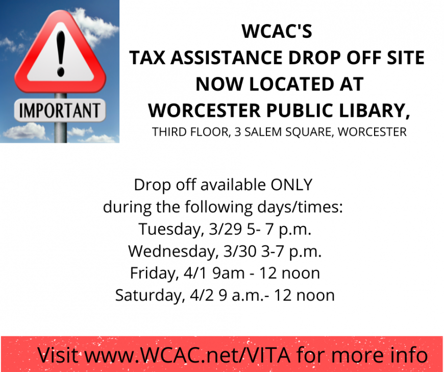 Volunteer Income Tax Assistance Program - Worcester Community Action ...