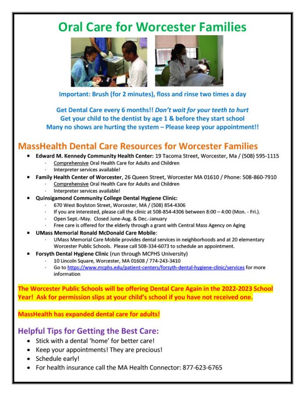 Community Resources - Worcester Community Action Council